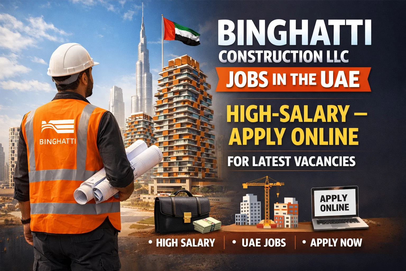 Binghatti Construction LLC Jobs in the UAE – High-Salary – Apply Online ...